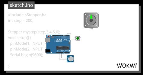 Stepper Wokwi ESP STM Arduino Simulator