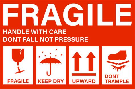 fragile sticker