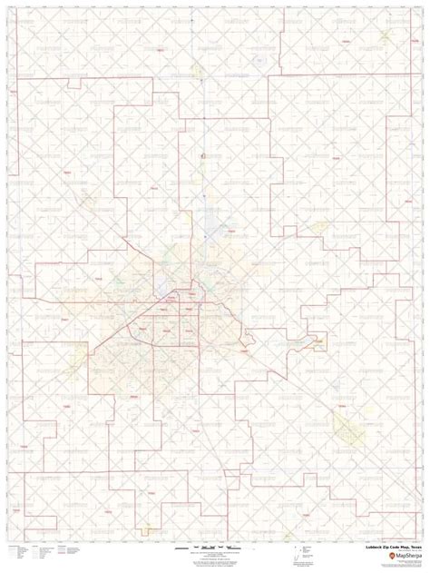 Zip Code Map Lubbock Map Of Washington State