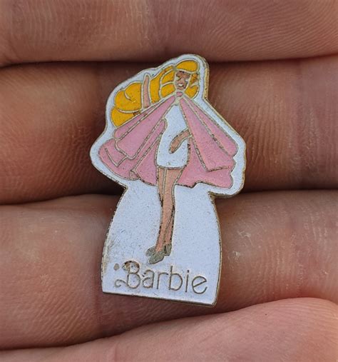 Barbie Barbie Pin Barbie Badge Barbie Cartoon Cartoon Pin Etsy