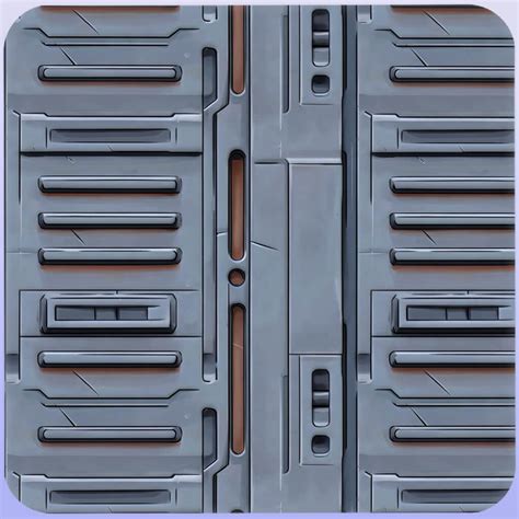 Sci Fi Seamless Texture By Zames1992d