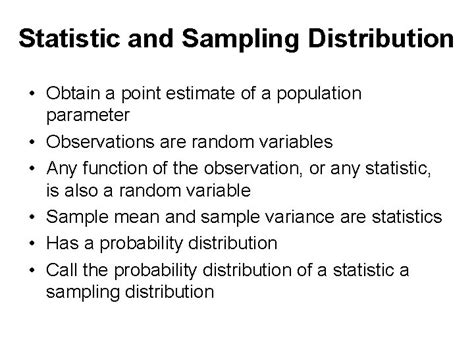 Chapter Point Estimation Of Parameters Learning Objectives