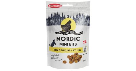 Best Friend Nordic Mini Bits Makupalat Koiralle 120g Kana K Ruoka Verkkokauppa