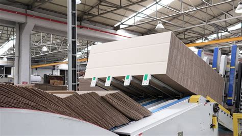 골판지 박스 대량생산 과정 한국의 골판지 박스 제조공장 Youtube