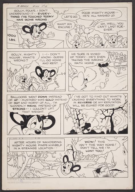 Mighty Mouse Comic Book Sheet Comics Comic Books Mighty Mouse