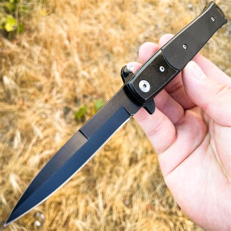 Spring Assisted Knives Stiletto