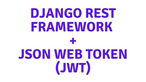 Django Rest Framework User Register Login Logout Api