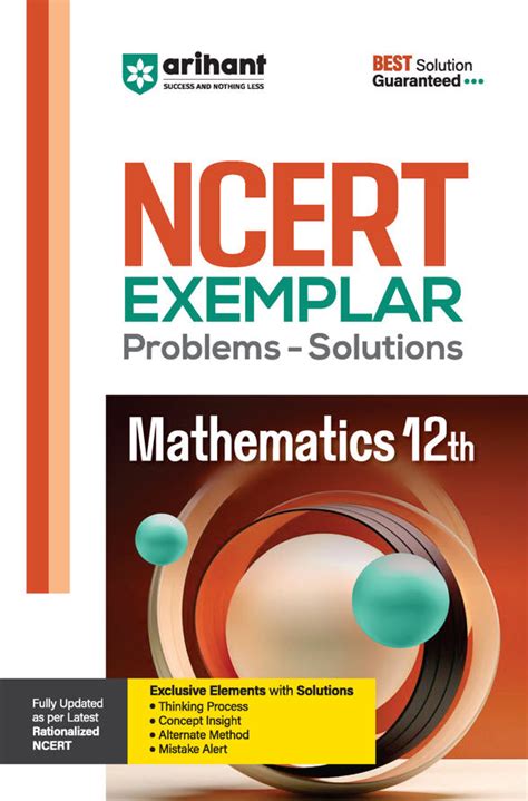 Ncert Exemplar 2025 Problems Solution Mathematics 12th Arihantbooks