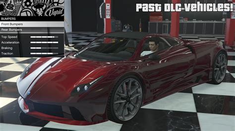 Gta 5 Past Dlc Vehicle Customization Pegassi Osiris Pagani Huayra