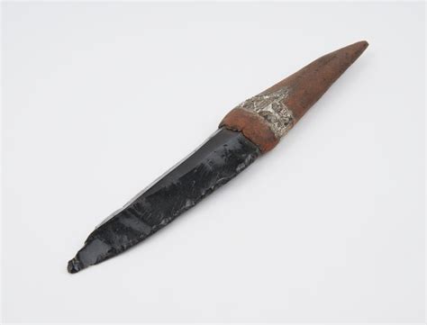 Circumcision Knife With Black Obsidian Blade Science Museum Group
