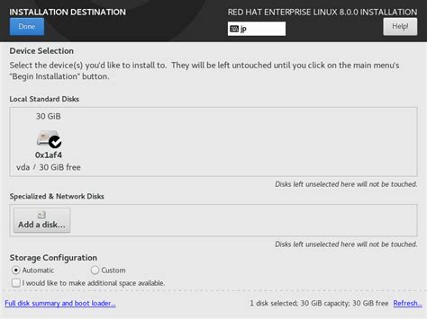 Redhat Linux Install Rhel 8 Server World