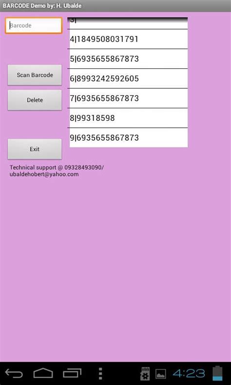 Android Barcode Scan Demo With SQLite Database SourceCodester