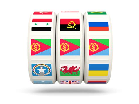Slots Icon Illustration Of Flag Of Eritrea