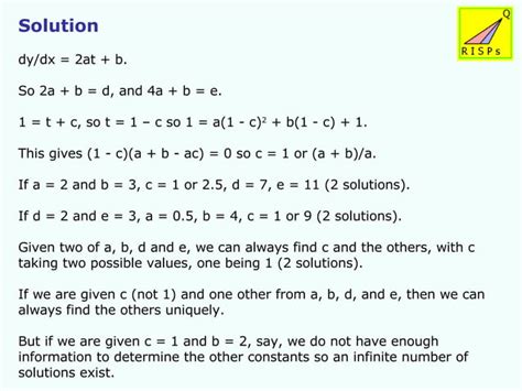 Core 4 Parametric Equations 2 Ppt