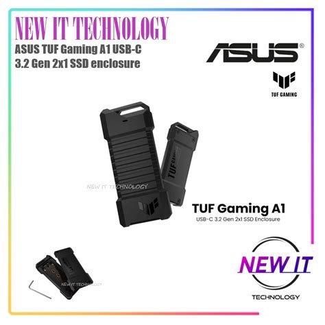 Asus Tuf Gaming A Usb C Gen X Ssd Enclosure Dual M Nvme Pcie And Sata Interfaces