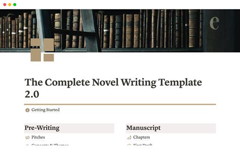 Notion Writing Templates