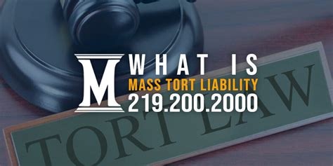What Is Mass Tort Liability Alex Mendoza
