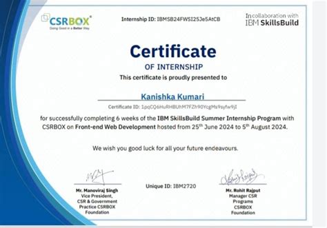 Ibmskillsbuild Csrbox Webdevelopment Html Css Javascript React