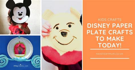 Paper Plate Disney Characters At Ruby Murray Prior Blog