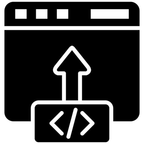 Premium Vector Code Deployment Vector Illustration Style