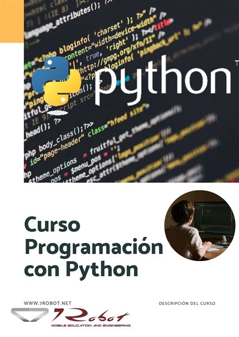 Curso de Programación en Python Robot Mobile Education and Engineering
