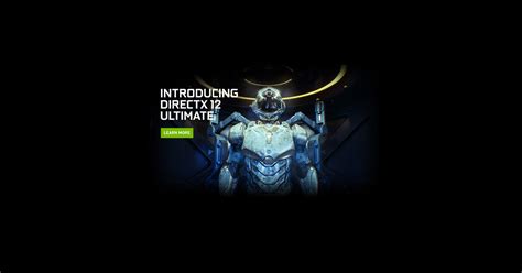 Directx 12 Dx12 Ultimate Api Nvidia Geforce
