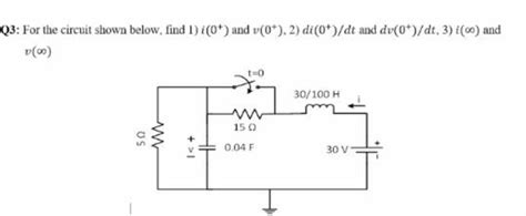 Answered For The Circuit Shown Below Find 1 I Bartleby