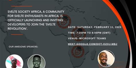 daniel boadzie on linkedin svelte society africa launch event 🚀🚀🚀🚀🚀🚀