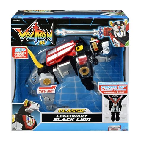 Buy Voltron 84 Classic Combinable Black Lion Action Figure Mydeal