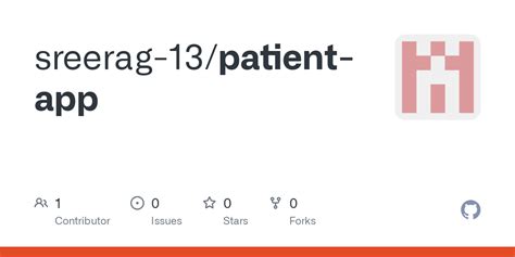 Github Sreerag 13patient App