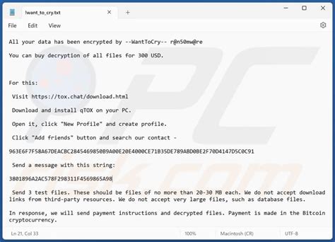 WantToCry Ransomware Decryption Removal And Lost Files Recovery