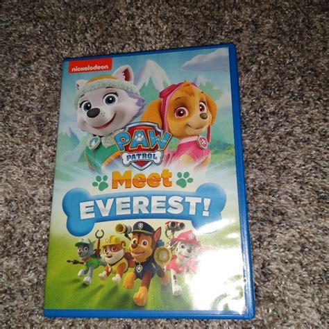 Nickelodeon Media Paw Patrol Meet Everest Dvd Poshmark