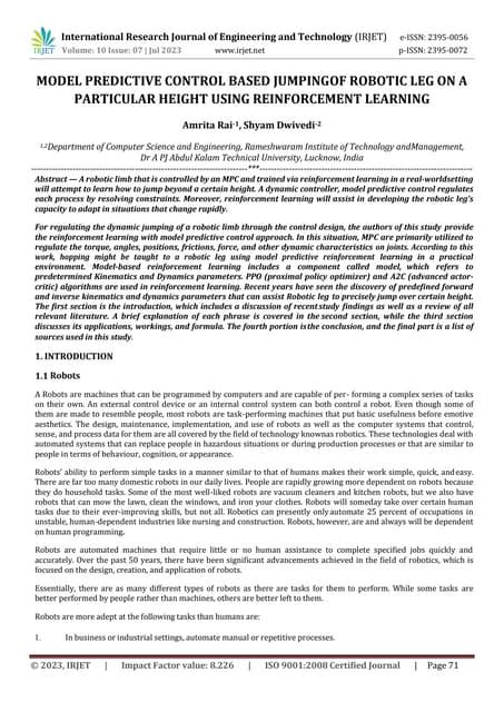 Humans Versus Robots Ppt