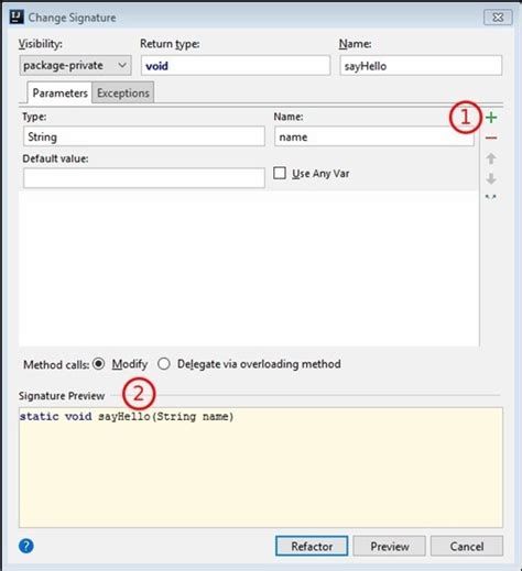 Java Technologies Intellij Idea Code Refactoring