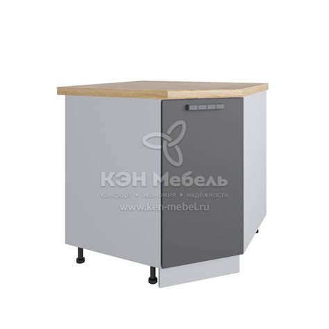 СУ850 850 Шкаф нижний угловой Капри Интернет магазин КЭН Мебель