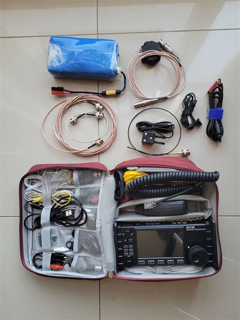 Field Radio Kit Gallery Pp2pb S Xiegu X6100 Field Kit Q R P E R