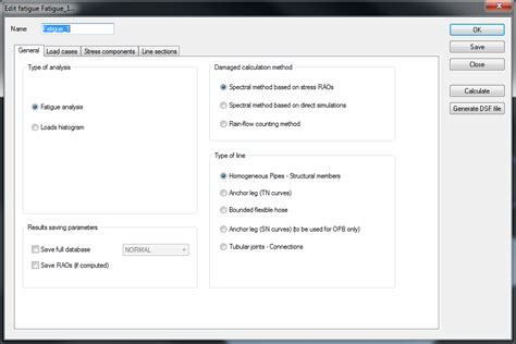Fatigue Analysis Setup Deeplines Documentation