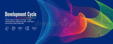 Development Operations Life Cycle DevOps Icon Stock Vector Illustration Of Network Devops