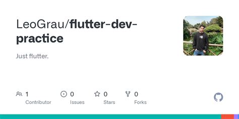 Github Leograu Flutter Dev Practice Just Flutter