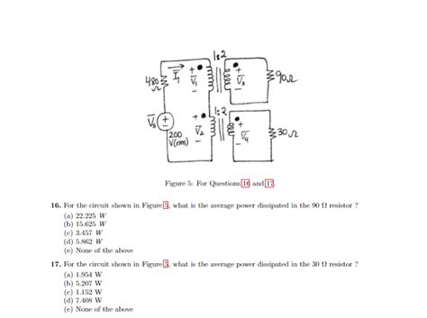 Solved Figure 5 For Questions 16 And 17 16 For The Chegg
