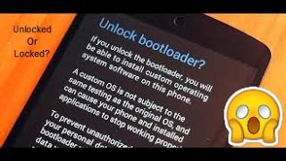 Check If Device Bootloader Is Unlocked Or Locked Doovi