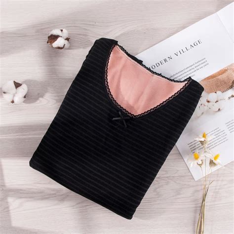 Winter Kleding Slim Stretch Kant Ondergoed Thermis Grandado