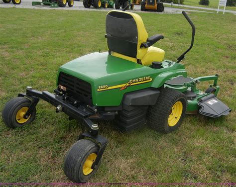 John Deere F680 Z Trak Zero Turn Mower In Baldwin City Ks Item A9989
