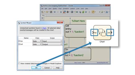 6 steps to an on off controller using stateflow matlab and simulink