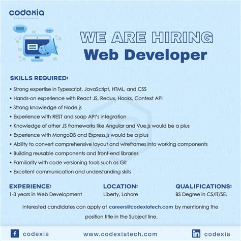 Mamuna Akram On Linkedin Job Description •strong Expertise In