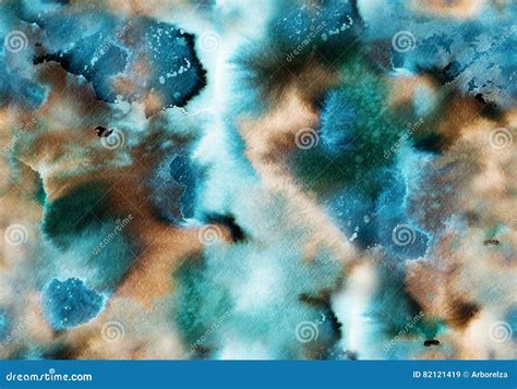 Watercolor Luminous Seamless Pattern Stock Illustration Illustration Of Luminescence Bright