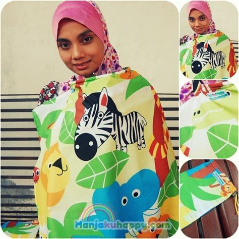 Manjakuhappy Sihatceriariangbergaya Nursing Cover With Peek A Boo