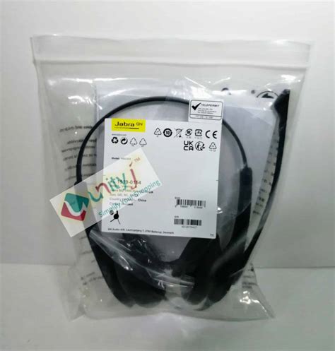 Jabra Biz Quick Disconnect On Ear Stereo Headset Corded Headphone With Noise Cancelling