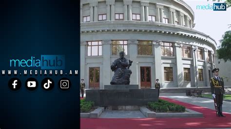 Արամ Խաչատրյանի ծննդյան օրն է․ պատվո պահակախումբ՝ կոմպոզիտորի արձանի