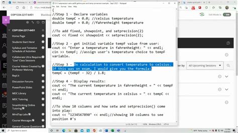 unit 3 prog ex using getline setw setfill pow function setprecision and more prof maloney youtube